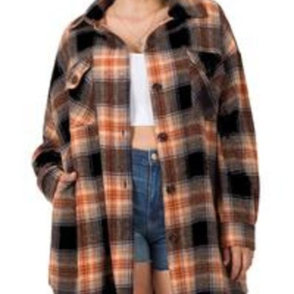 Zenana Outfitters | Jackets & Coats | Zenana Shacket | Poshmark